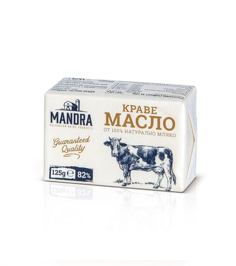 Краве масло MANDRA 82% - Dairy MANDRA